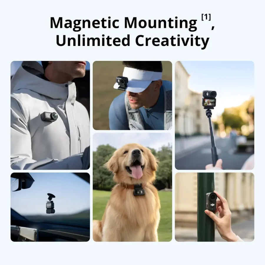 DJI Osmo Nano Standard Combo (64GB), Small 4K/60fps Vlogging Camera ...
