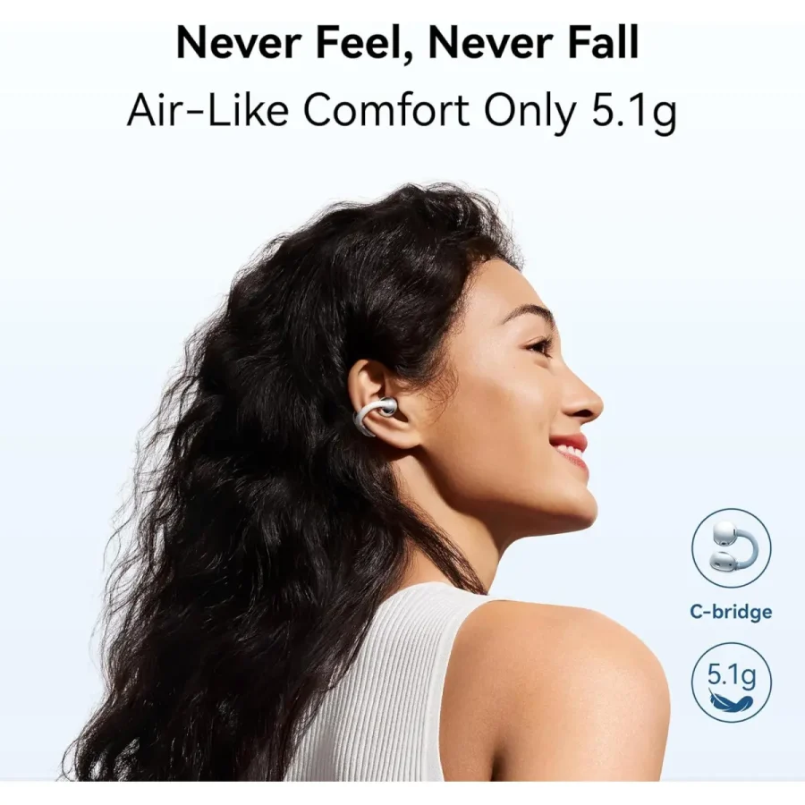 HUAWEI FreeClip 2 Open-Ear Clip-On Airy C-bridge design Lightweight ...